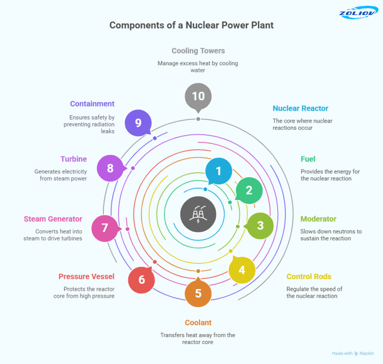 Nuclear Power Plant Components: A Complete Guide